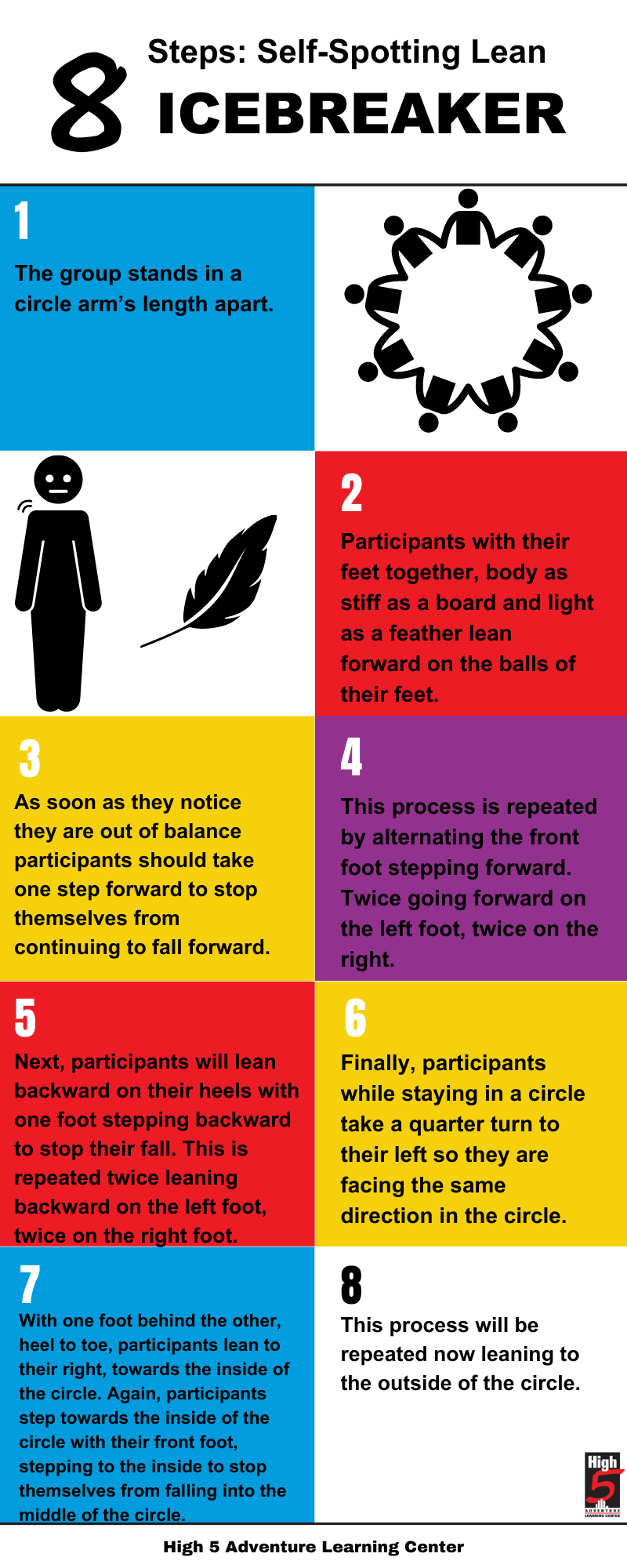 3 Easy Icebreakers for Groups - High 5 Adventure Learning Center